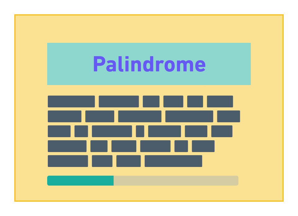 Palindrome | Otee’s Notes on Programming